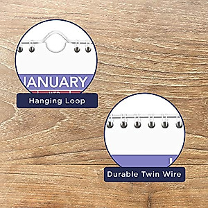 2022 Wall Calendar by AT-A-GLANCE, 24" x 12", Large, Horizontal, 3-Month Reference, Wirebound (PM1428)