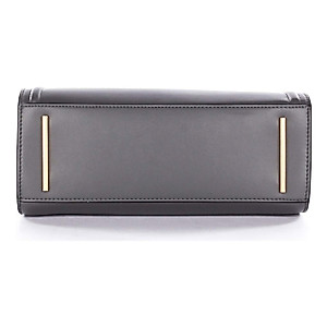 Céline Dion Octave Leather Satchel (Grey)