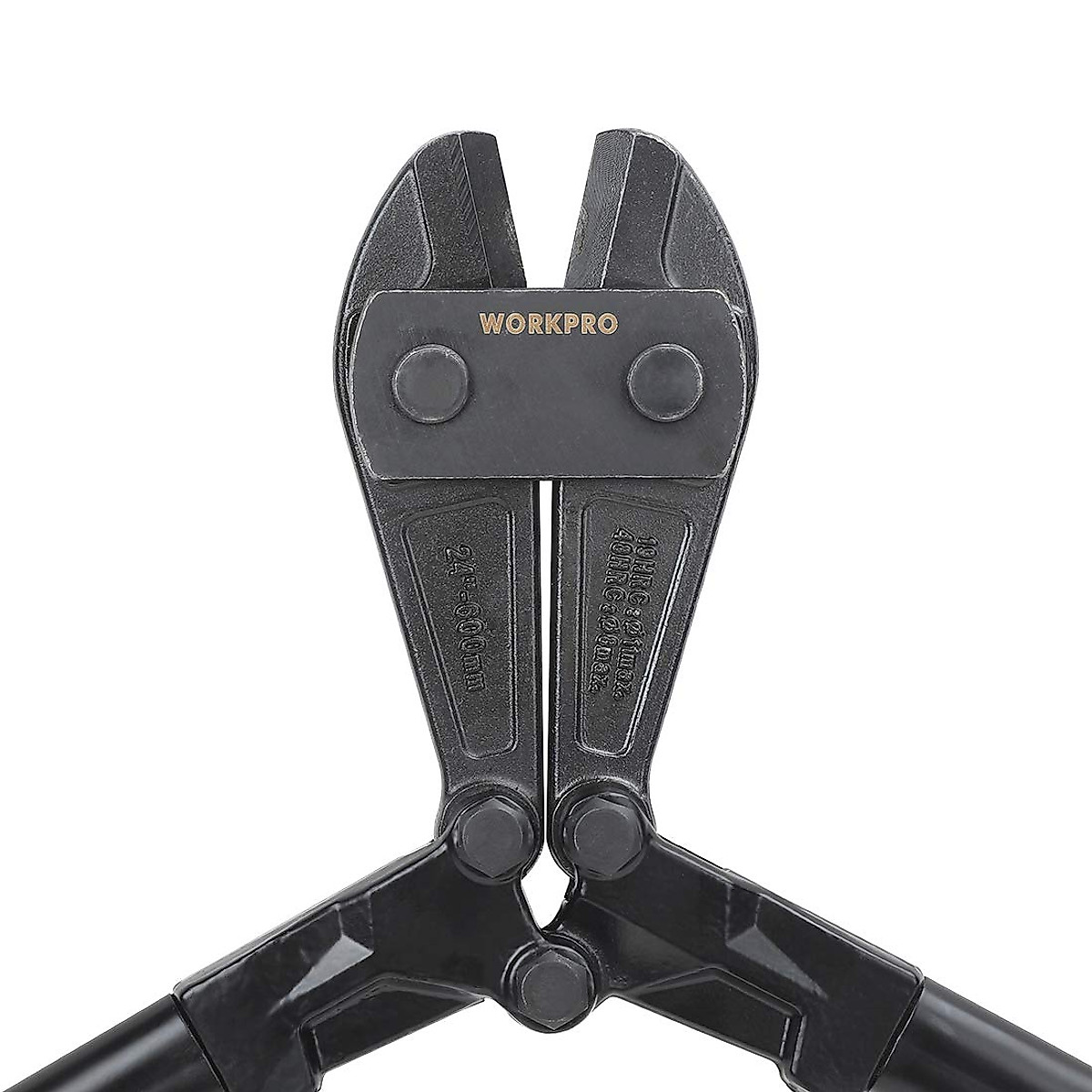 WORKPRO Bolt Cutter, 24-Inch, Chrome Vanadium Steel Blade for Cutting Pad Locks, Soft metal,Rivets and Chain, Bi-Material Handle with Soft Rubber Grip, W017015A