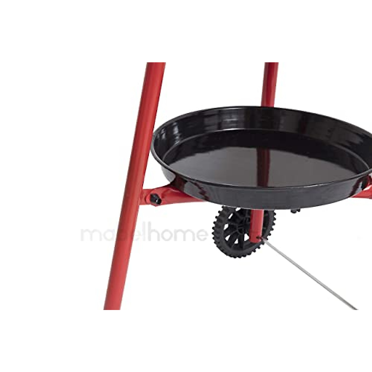 Mabel Home Paella Pan + Paella Burner and Stand Set on Wheels + Complete Paella Kit for up to 14 Servings - 15.75 inch Gas Burner + 18 inch Enamaled Steel Paella Pan