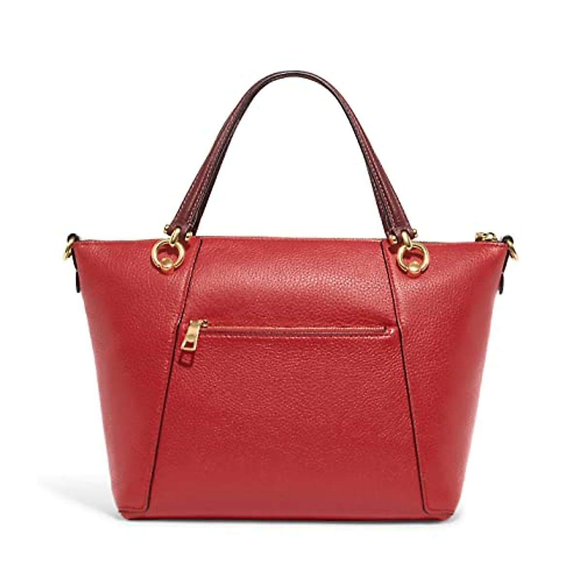 COACH Women's Kacey Satchel Crossbody, Red Apple Multi