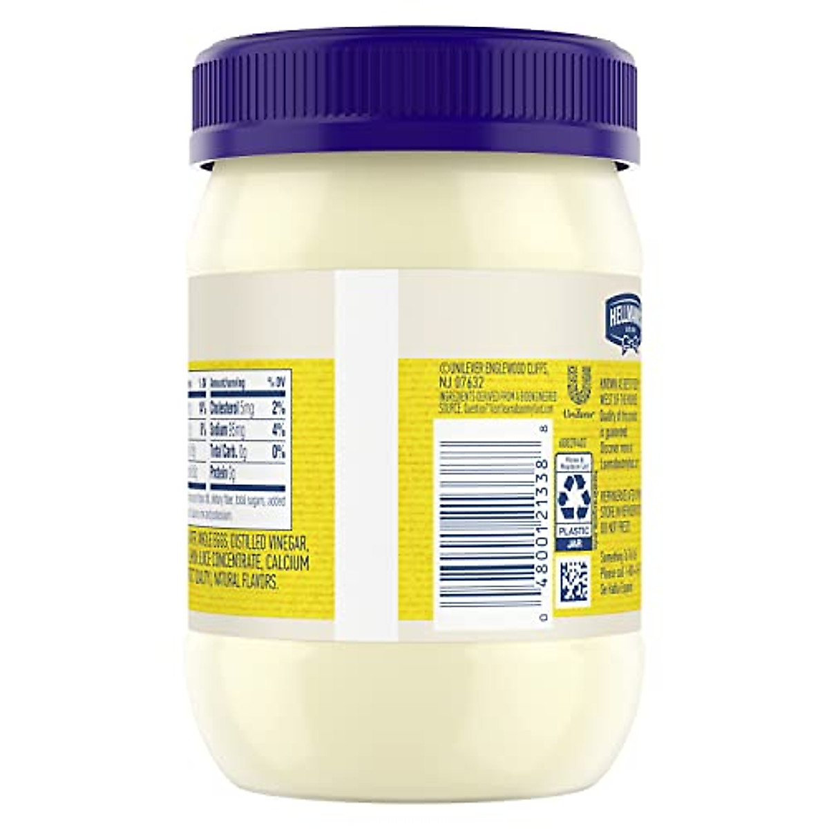 Hellmann's Real Mayonnaise Real Mayo For a Creamy Sandwich Spread or Condiment Gluten Free, Made With 100% Cage-Free Eggs 15 oz