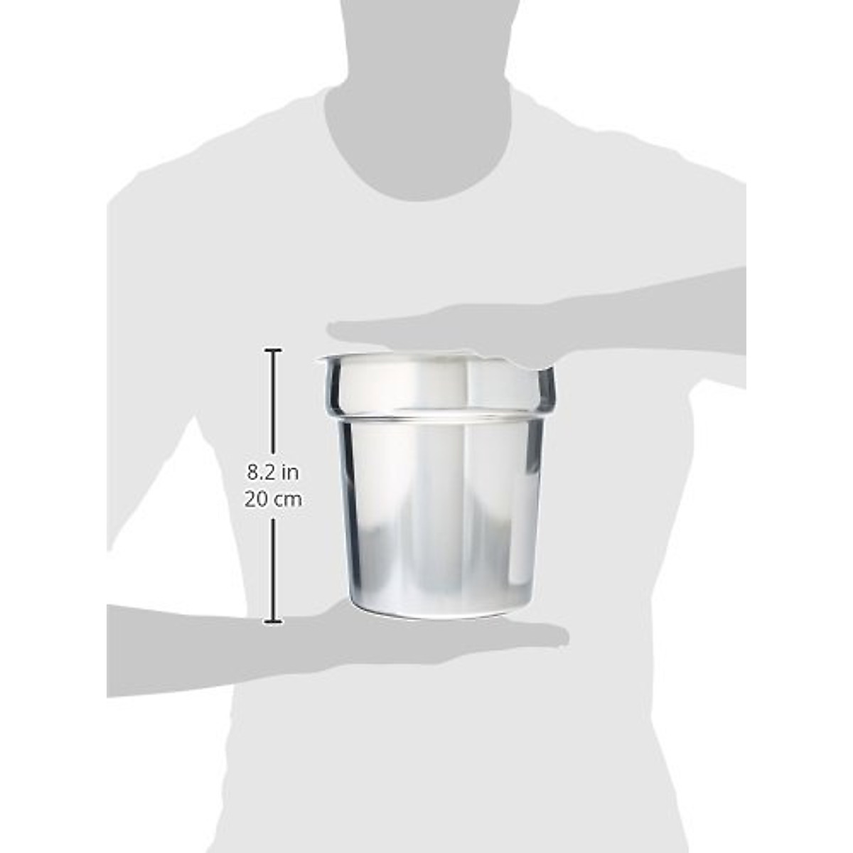 Winco Inset Pan, 4.0-Quart