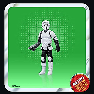 STAR WARS Retro Collection Biker Scout, Return of The Jedi 3.75-Inch Collectible Action Figures, Ages 4 and Up