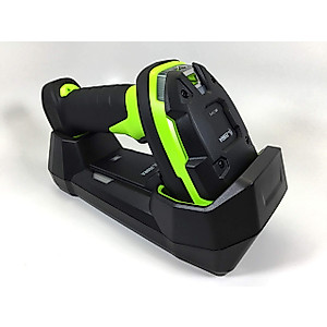 Zebra LI3678-SR Ultra-Rugged Cordless 1D Barcode Scanner Kit | FIPS | Includes Cradle, Power Supply & USB Cord | Vibration Motor (Renewed)