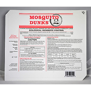 Summit Mosquito Dunks, 20 Dunks, Natural, 1 Pack & Summit 116-12 Quick Kill Mosquito Bits, 8-Ounce