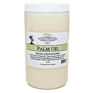 Traverse Bay Bath and Body Palm oil, Soap making supplies. Organic, Sustainable, Kosher, 32 fl oz. DIY projects.