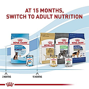 Royal Canin Size Health Nutrition Large Puppy Dry Dog Food, 17 lb bag