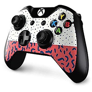 Skinit Decal Gaming Skin Compatible with Xbox One Controller - Originally Designed Polka Dot Split Design