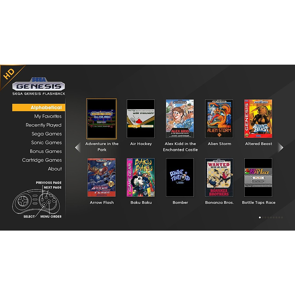 Sega Genesis Flashback HD 2017 Console 85 Games Included