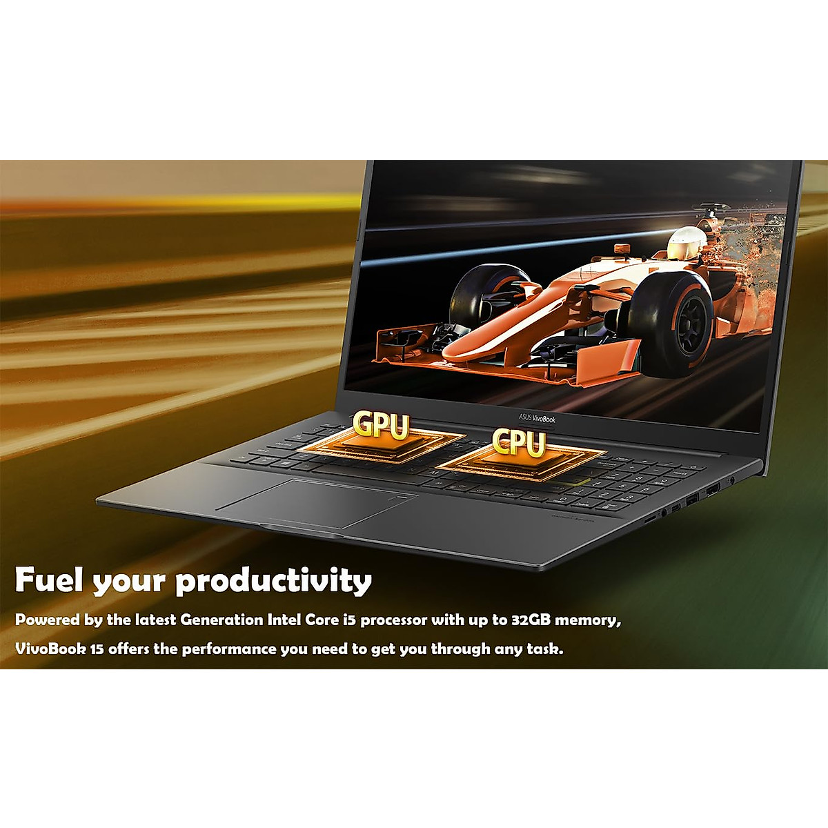 ASUS Vivobook 15.6 Inch FHD Business Laptop, Intel Core i5-1135G7, 20GB RAM, 1TB SSD, Windows 11 Pro, Office 365, Full Size Keyboard, HDMI, WiFi, Black, PCM