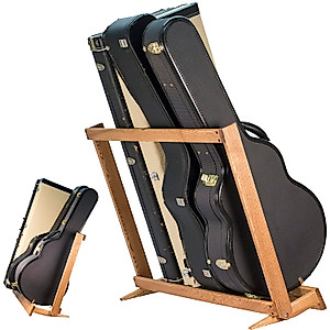 String Swing CC29 Folding Hardwood Guitar Case Rack