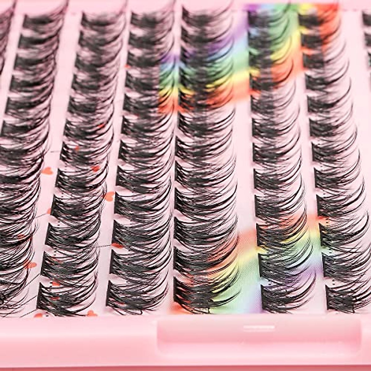 Bodermincer Lashes Clusters 10-12-14-16mm Mixed Lashes Extension Kit lashes clusters Lashes Wispy Eyelash Extension Individual Eyelash Bunche (10-12-14-16mm Mixed)