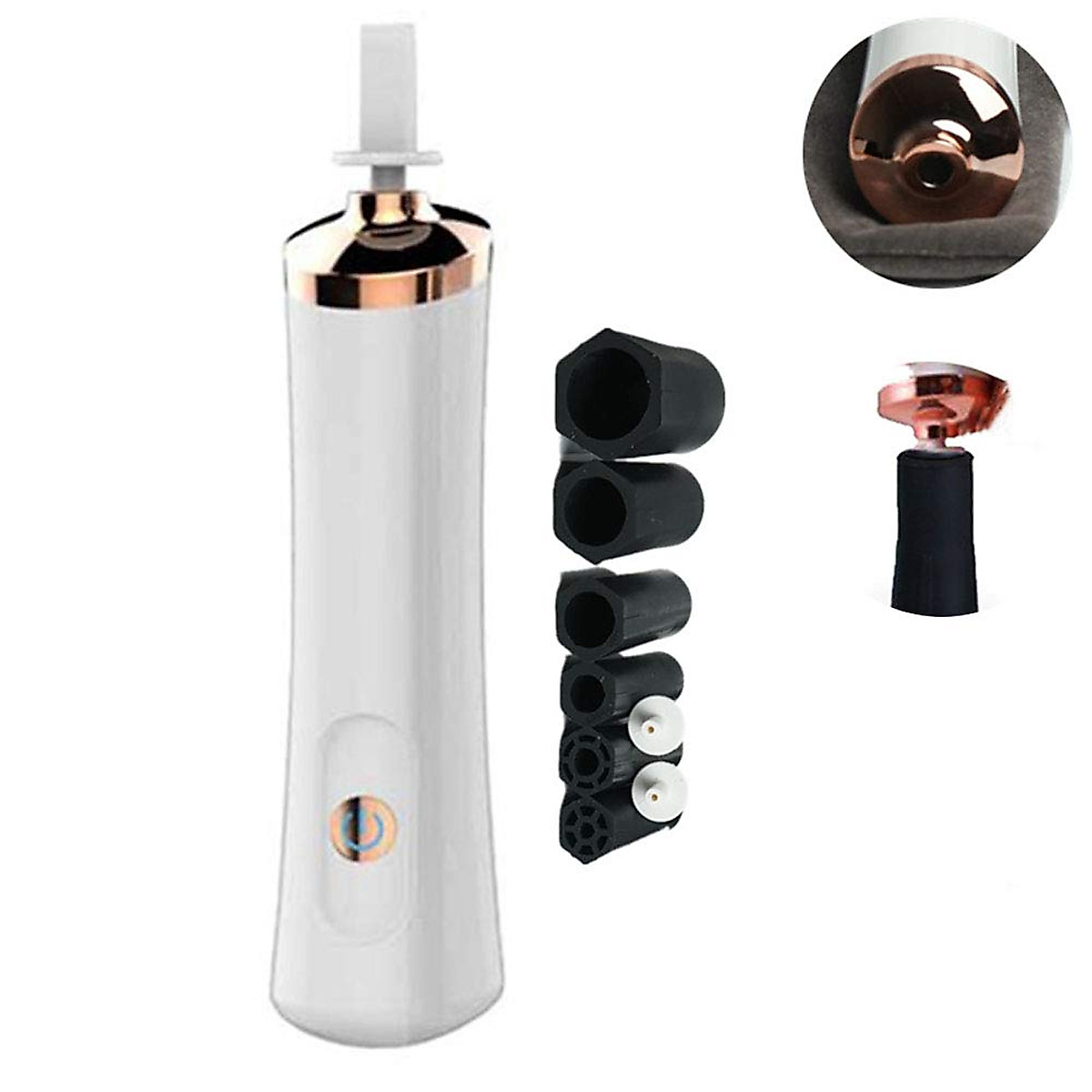 Laipi Electric Eyelash Shaker - Portable Electric Eyelash Glue Shaker Nail Polish Shaking Machine, Eyelash Glue Decanter Waterproof Handsfree Lightweight Automatic Electric Shaker