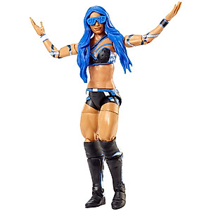 WWE Sasha Banks Elite Collection Series 83 Action Figure 6 in Posable Collectible Gift Fans Ages 8 Years Old and Up​