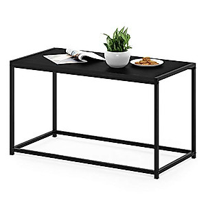 FURINNO Camnus Modern Living Coffee Table, Americano, 15.74 in x 30 in x 17.51 in