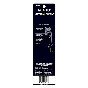 REACH Crystal Clean Value Count Toothbrushes, Firm, 2-Count