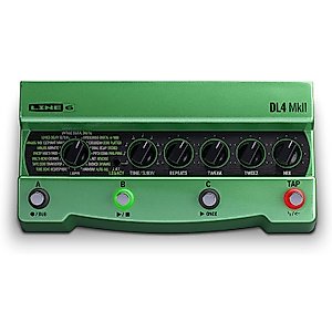 Line 6 DL4 MKII Delay Modeler Guitar Effects Pedal with 2 Patch Cables