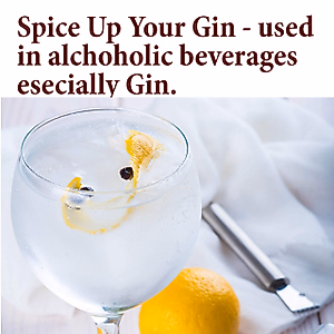 The Spice Way Juniper Berries - Whole berries, pure, no additives, Non-GMO, no preservatives, (4 oz) great for cooking and for spicing tea, syrup, meat, beef, turkey, soups and more. resealable bag