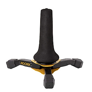 ROCHIX 1890 Foldable Portable Soprano Saxophone Sax Stand,Tripod Holder Stand