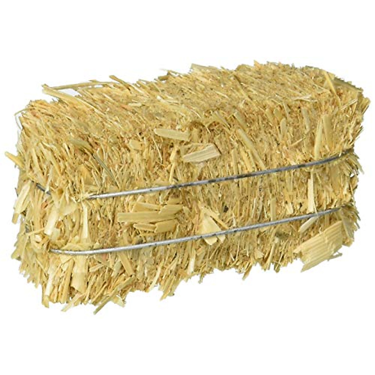 FloraCraft 12 Piece Decorative Straw Bale 1 Inch x 1.25 Inch x 2.5 Inch Natural