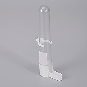 Totority Bird Cage Water Dispenser 65ml Parrot Feeding Cup, Bird Feeder Food Box Parrot Toy Bird Supplies for Parrot Macaw African Greys Budgies Parakeet Cockatiels Cage Bird Waterer