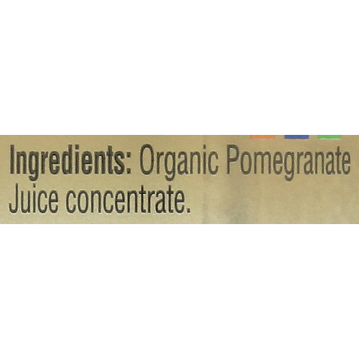 Organic Pomegranate Concentrate