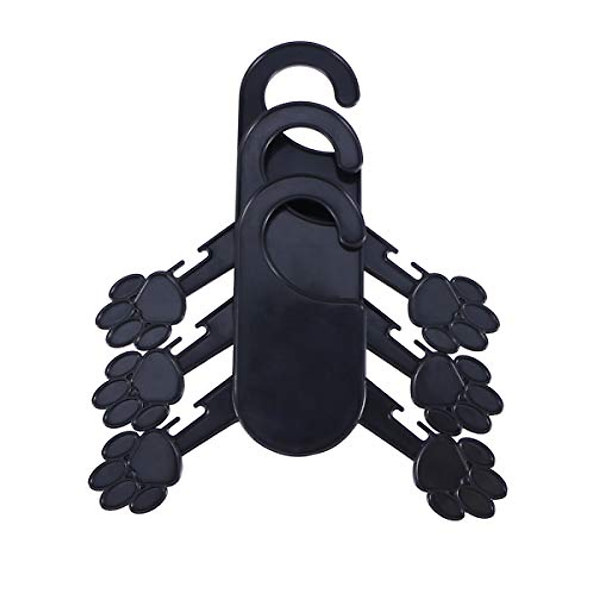 UEETEK Pet Clothes Hangers for Dog Cat Baby Toddler Small Coat Hanger Size S Pack of 10