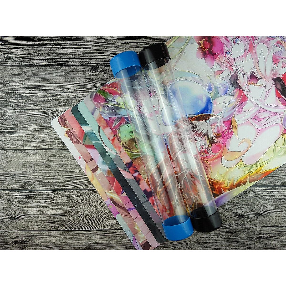 Ygomat Traptrix Girls Trading Card Game CCG OCG Playmat TCG Duel Mat Free Best Tube/Bag (B_Add Playzones + Tube)