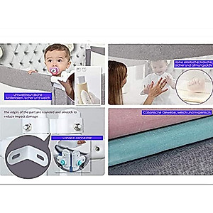 Lsbod Bed Rail for Toddlers Extra Long Rails for Kids Twin Full Queen King Size Mattress, Baby Toddler Safety Rail Guard(1 Side 78" L)