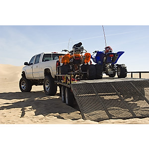 Alumistinger 3505 by Andersen Manufacturing Aluminum Ball Mount, 4" Drop Bar - 1" Shank Hole