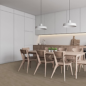 Lucida Surfaces Luxury Vinyl Flooring Tile | Interlocking Flooring for DIY Installation | 10 Wood Look Planks | Box of 10 Planks | 24.5 Sq. Feet