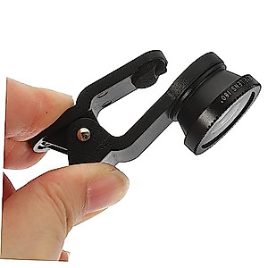 Hemobllo 3pcs Super Smartphone Most Fish Lens， Upgraded of Eye Compatible with s//in Kits Mm Lenes- & - Light Cell Lenses Wide Accessories Compatible with iPhone Angle Lense Lensblack