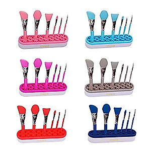 mcyiqihai ONOW Silicon Sew Store Organizers Cosmetic Storage Box& Desktop Storage Box for Stash and Store (Pink)