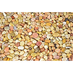 3 Lbs Large Salmon Bay Pebbles for Bonsai Tree Humidity Tray & Lucky Bamboo