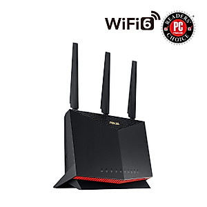 ASUS AX5700 WiFi 6 Gaming Router (RT-AX86U) (Renewed)