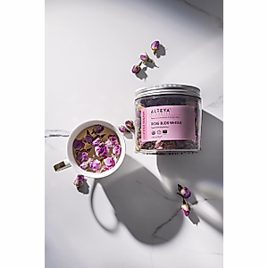 Organics Rose Bud Tea USDA Certified Organic Herbal Tea 2.82 Oz/80 gr Rosa Damascena