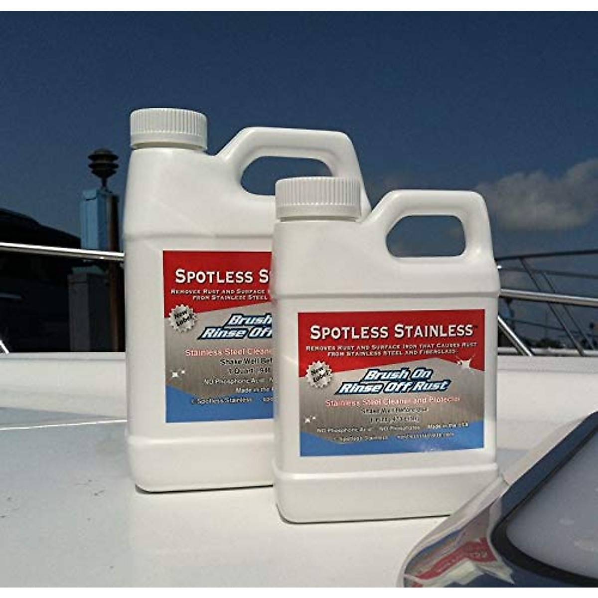 Spotless Stainless Rust Remover and Protectant - 1/2 Gallon