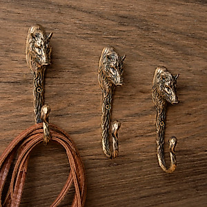 Boar Hanger Holders Storage Rack. Handmade. For Kitchen Living Room Bathroom Bars Hotels. Rack hangers for hanging Coats Towels Keys Hats Purse Backpacks. Unique design. Brass