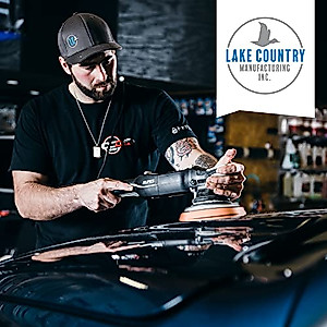 Lake Country HDO Heavy Cutting Microfiber Pad - Safe for All Paint and Finishes: Heavy Duty Orbital Cutting Pad Helps Remove Scratches, Swirls, Buffing Trails, and Oxidation (2 Pack, 5.5")