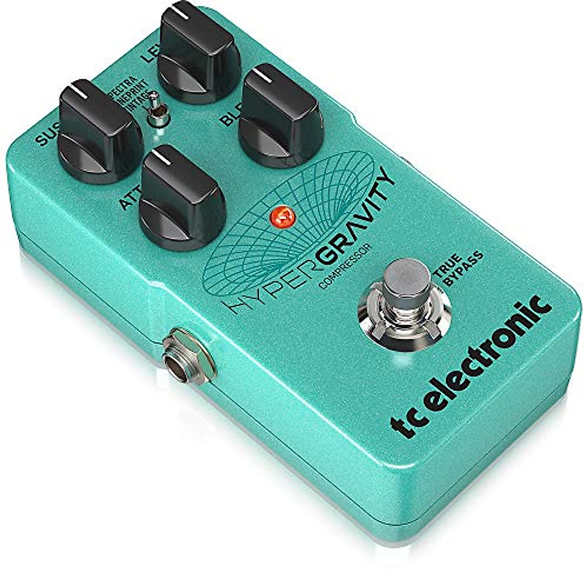 TC Electronic HYPERGRAVITY COMPRESSOR Exceptional Multiband Compression Pedal with Vintage Compressor Mode and Built-In TonePrints*