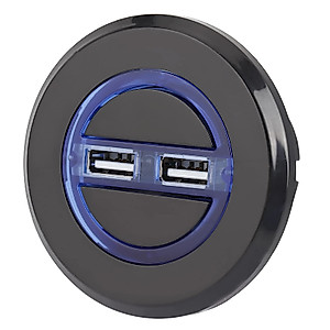 Hand Button, Electric Recliner Chair Sofa Replacement Button Lift Chair Hand Control Handset with Dual USB, Round 5 Pin Connector for Direct Drive