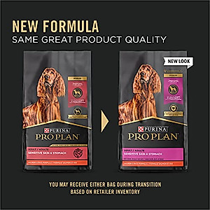 Purina Pro Plan Sensitive Skin and Stomach Dog Food Salmon and Rice Formula - 30 lb. Bag