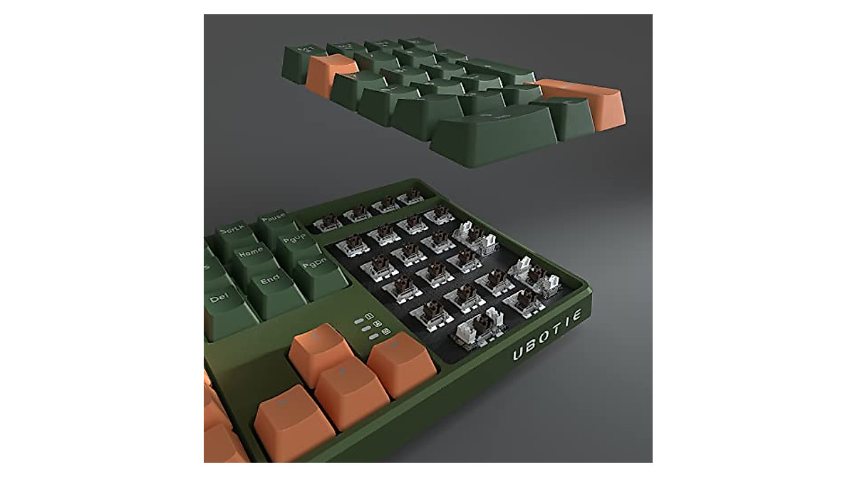 UBOTIE Wired Gaming Mechanical Keyboard - RGB & Programmable