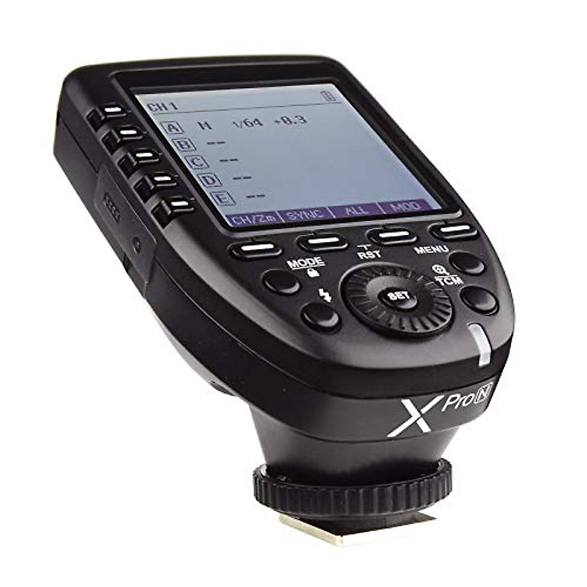 Godox XPro-N i-TTL 2.4G 1/8000s Wireless Flash Trigger Transmitter 16 Groups and 32 Channels for Nikon Hotshoe Camera Flash TT350N V350N TT685N V860 V850 AD200 AD400Pro AD600 Pro AD600