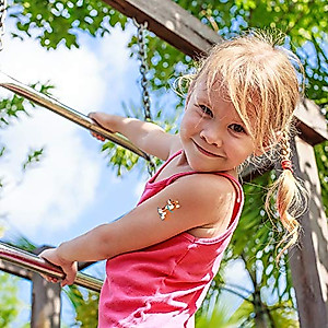 Fiomia Dogs Temporary Tattoo cartoon Sticker Face Decal Body Glitter for children kids girls Waterproof Removable 54 Designs 3 Sheets