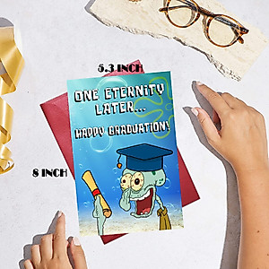 LoLoud 2024 Graduation Card, Funny Congrats Grad Card for Kindergarten Preschool 5th Graduation High School College Students PHD