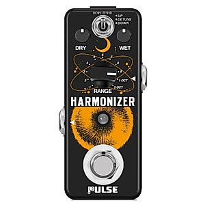 Pulse PT-37 Harmonizer Pitch Shifter Guitar Effect Pedal w/Octave Options Many Modes Nice!