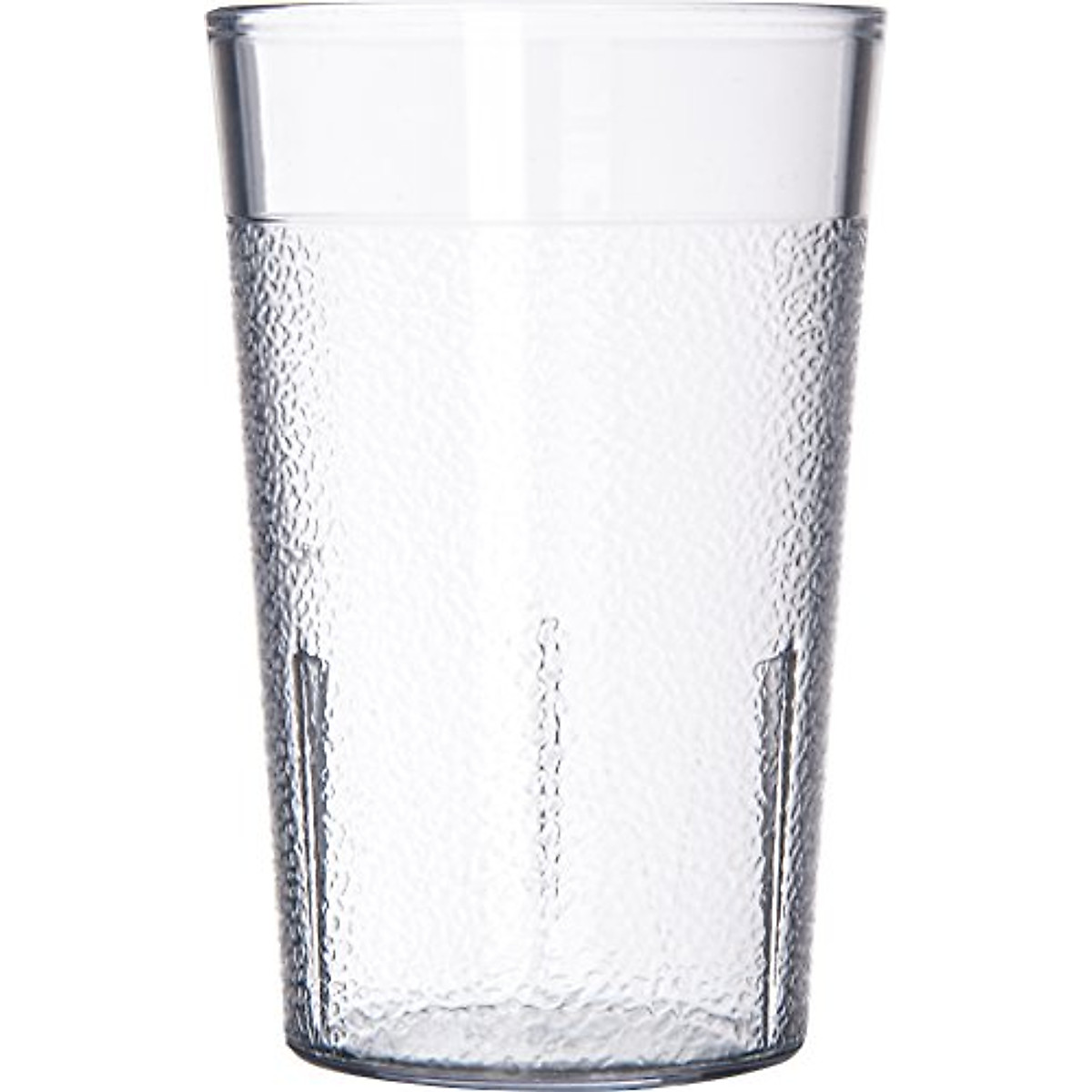 CFS 55018107 Stackable ShatterResistant Plastic Tumbler, 5 oz., Clear (Pack of 6)