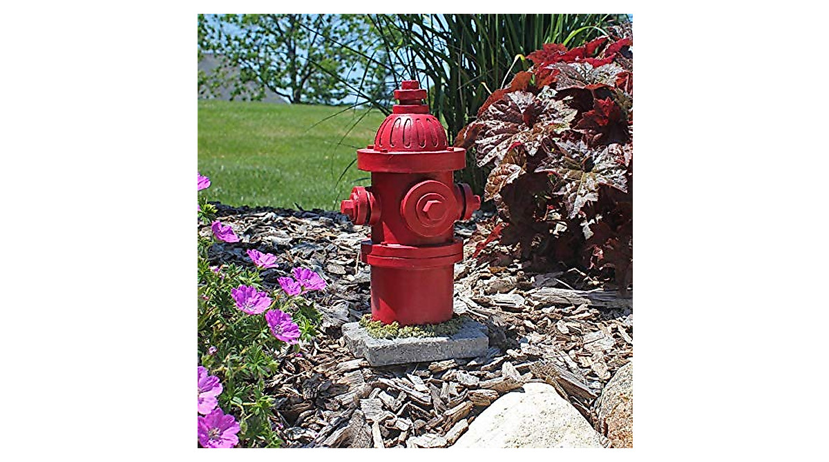 Design Toscano Small Fire Hydrant Statue for Home & Garden